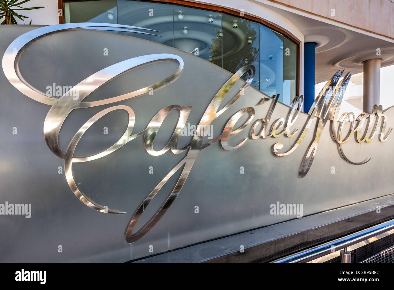 Cafe del mar sign hi-res stock photography and images - Alamy