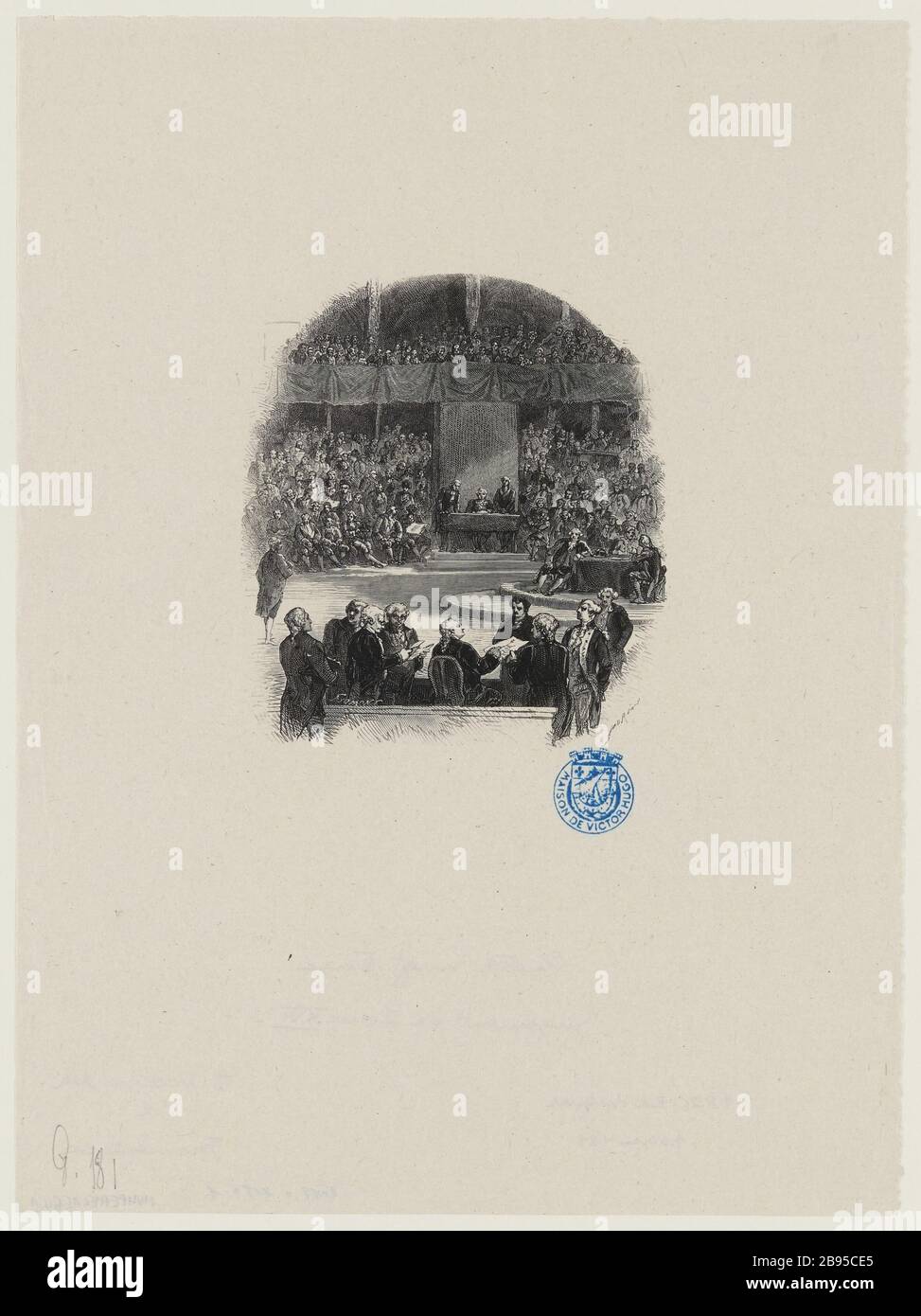 Ninety-three: Trial of Louis XVI Stock Photo - Alamy