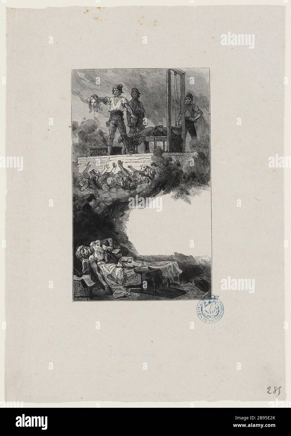 Ninety-three: execution of Charlotte Corday Stock Photo - Alamy