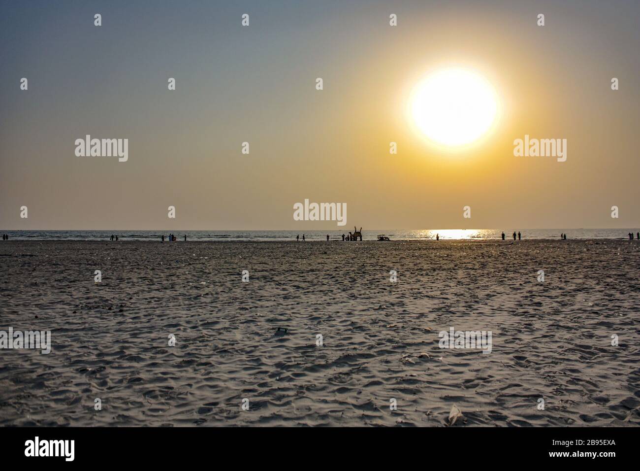 Sea View Clifton Beach Stock Photo - Alamy