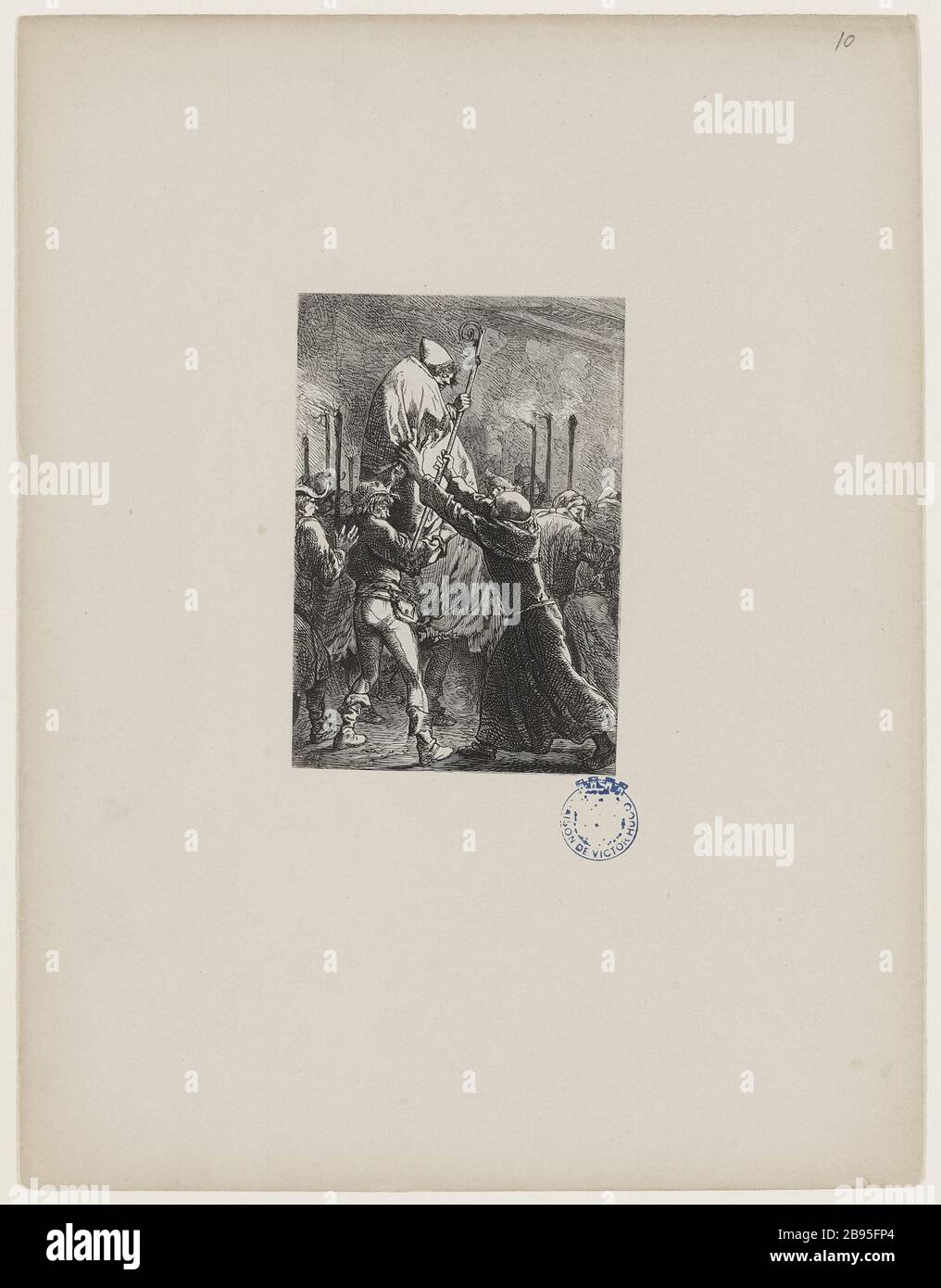 [Our Lady of Paris] ... and snatch it from him with an angry gesture ...