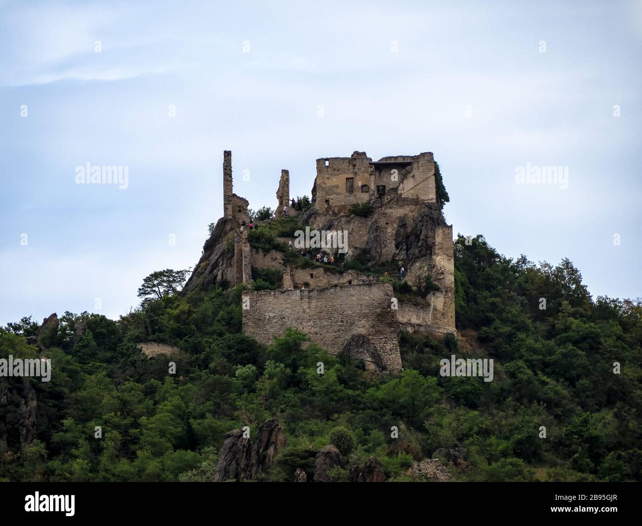 Durnstein castle hi-res stock photography and images - Alamy