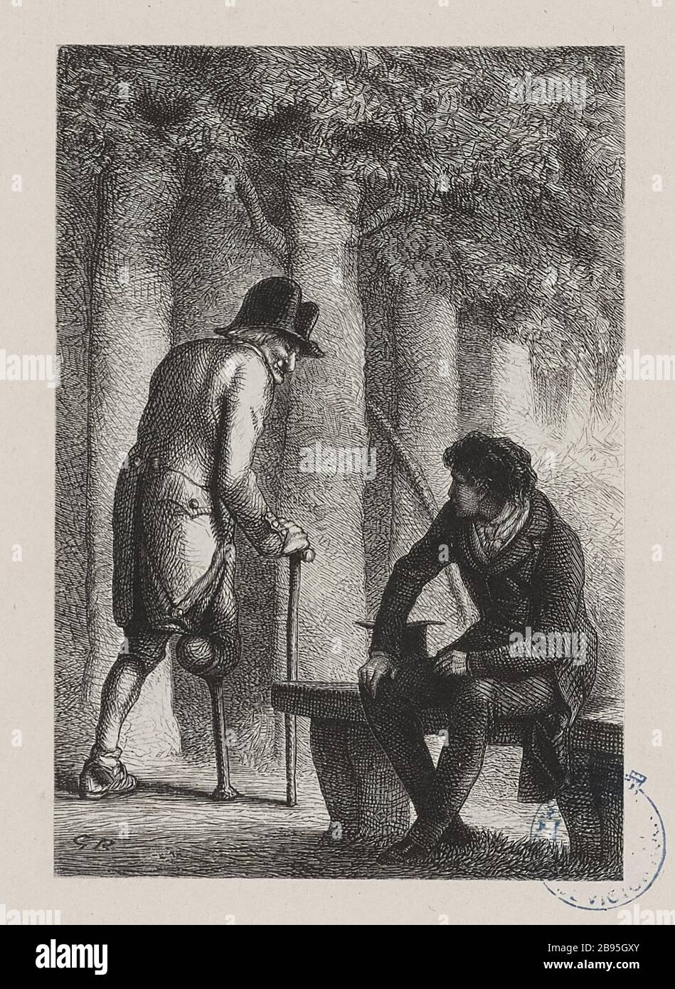 [Les Miserables Part Three, Book VI, Chapter VIII] It was an invalid ...