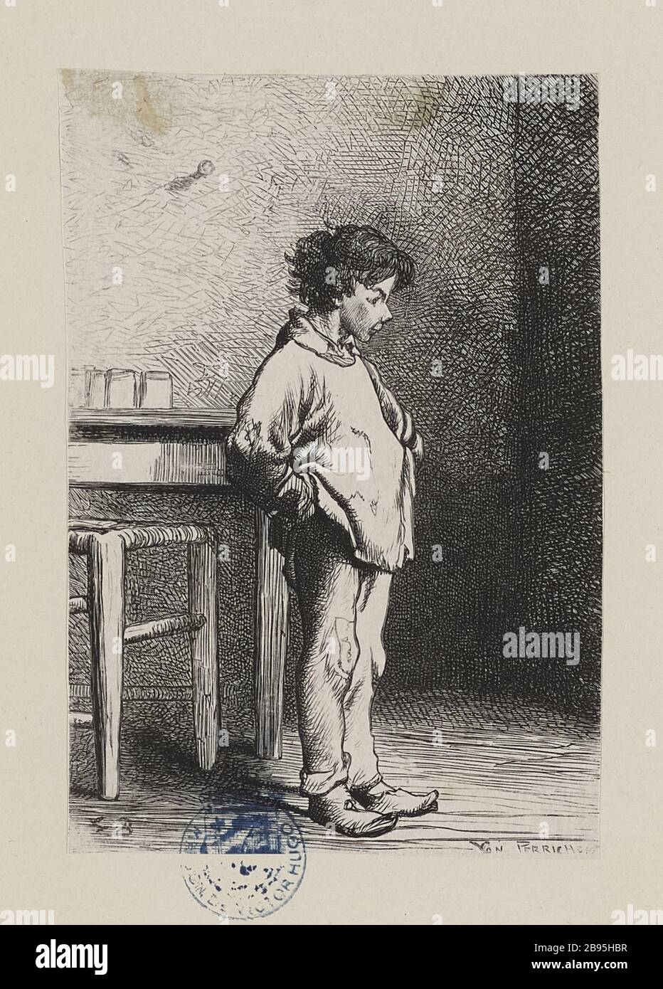 [Les Miserables Part Four, twelfth Book, Chapter II] Turnip, the friend ...