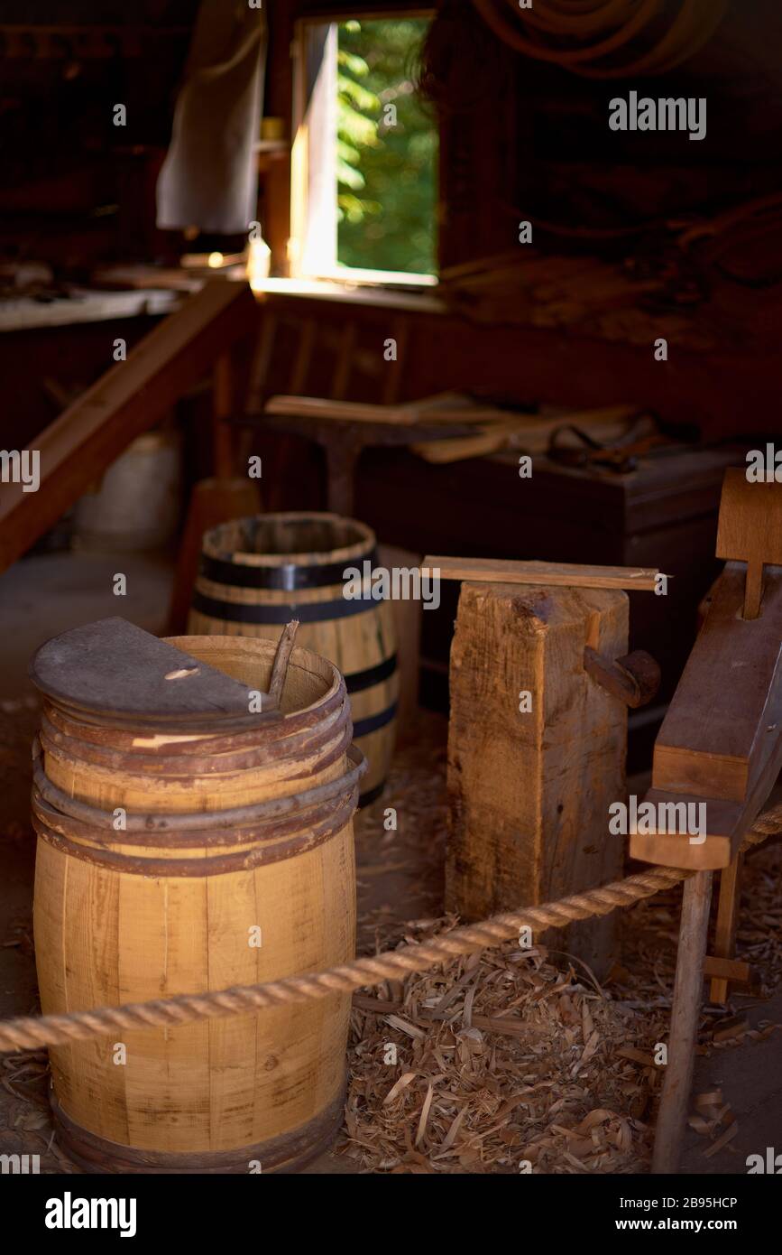 Barrel Making Tools High Resolution Stock Photography and Images - Alamy