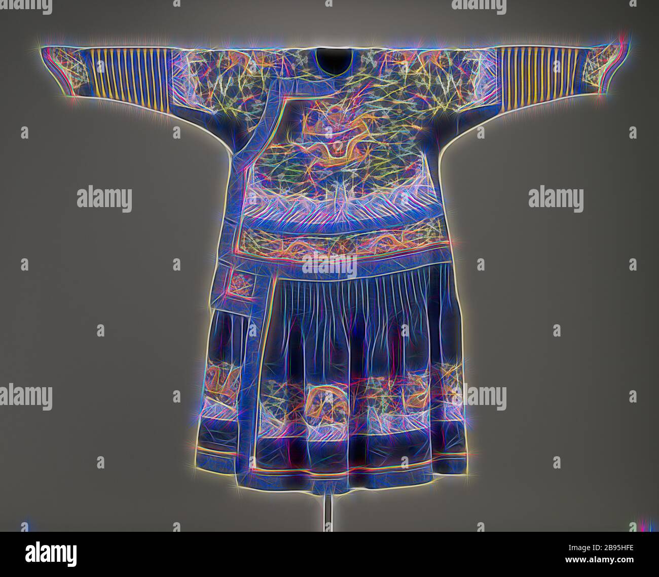 man's formal court robe (chaopao), Unknown, Qing dynasty, late 1700s ...