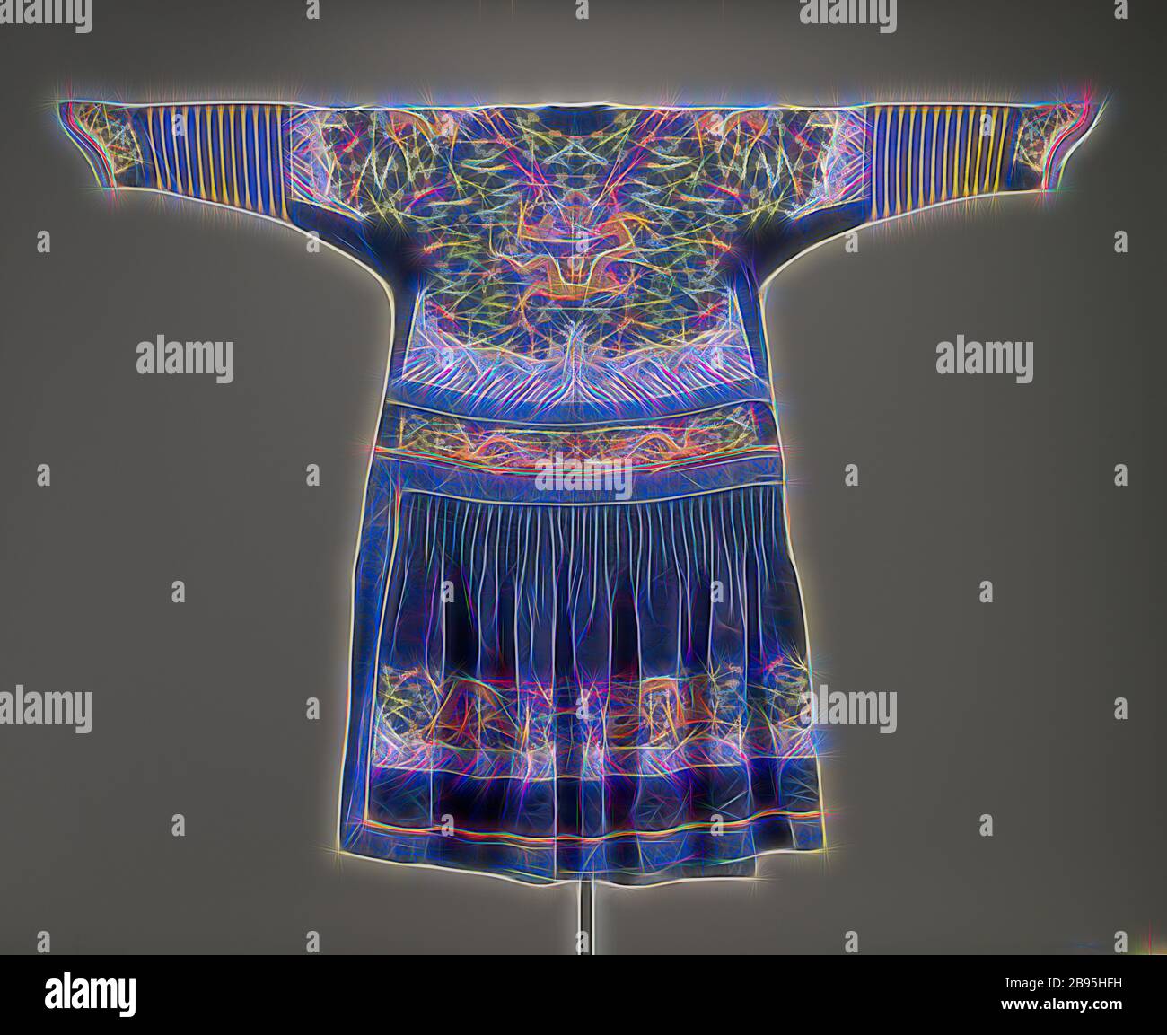 man's formal court robe (chaopao), Unknown, Qing dynasty, late 1700s ...