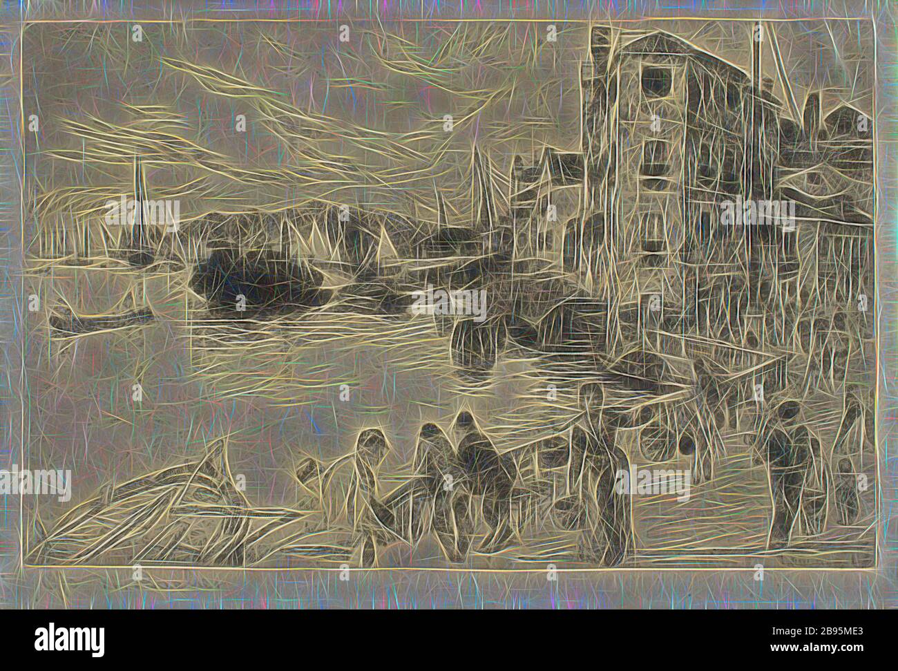 Castello Quarter, Riva, Otto Henry Bacher (American, 1856-1909), 1880 ...