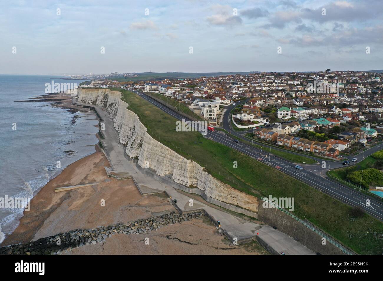Saltdean on the East Sussex coast just outside Brighton Stock Photo - Alamy