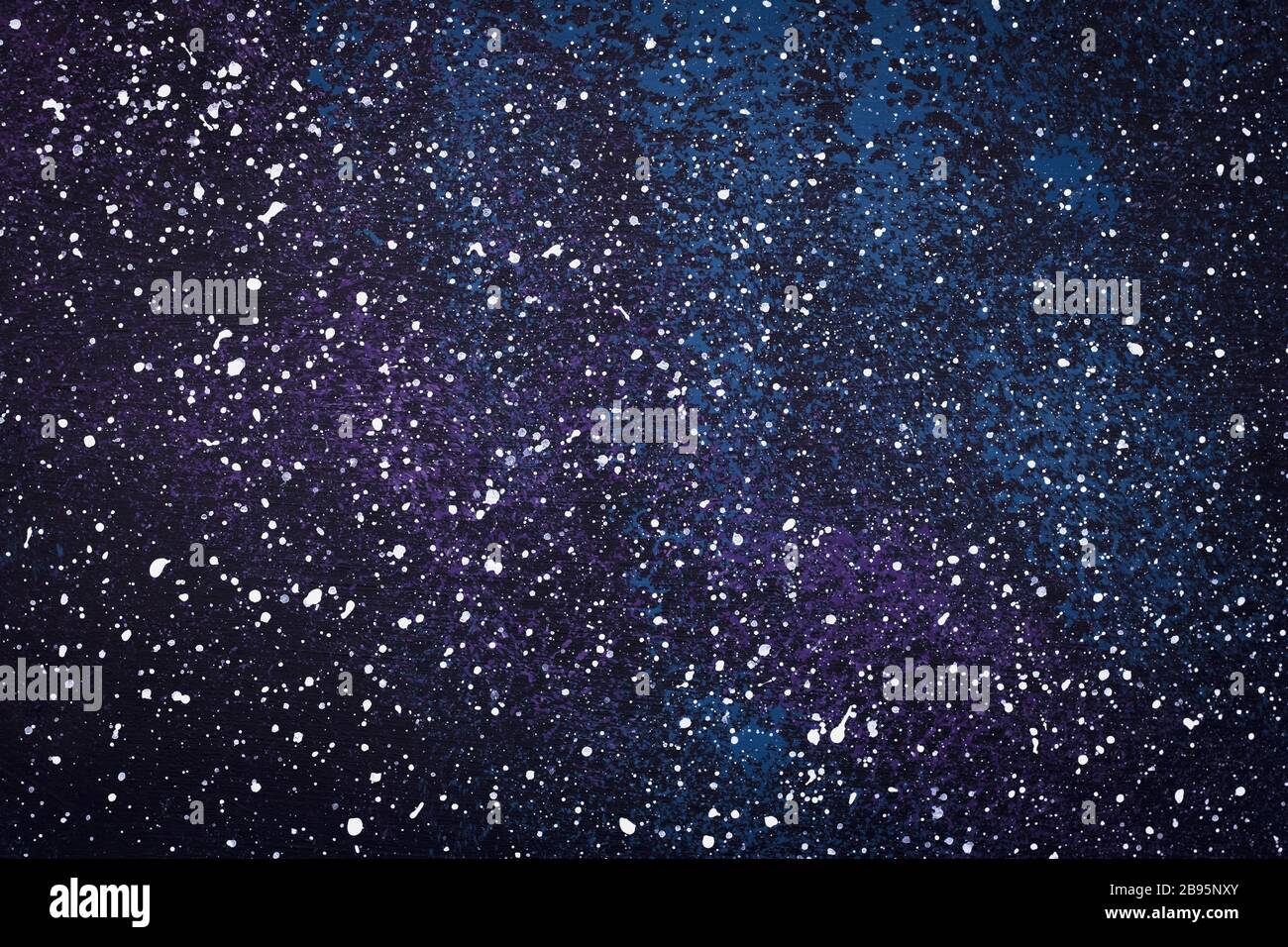 Dark watercolor backgrounds with starry sky effect. Black galaxy on ...