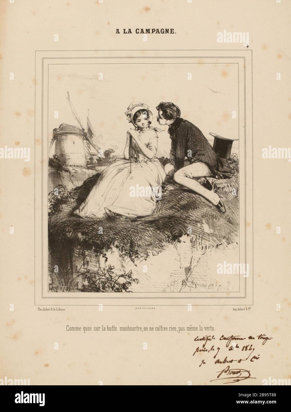 A CAMPAIGN [Plate 4] (as registered (letter Stock Photo - Alamy