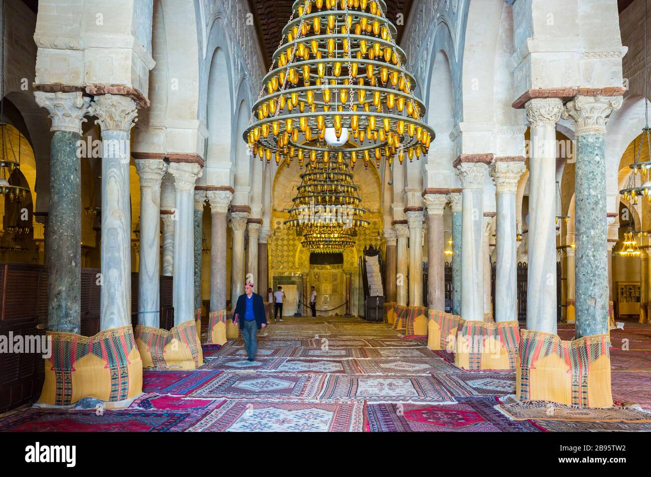 Prayer hall great mosque hi-res stock photography and images - Alamy