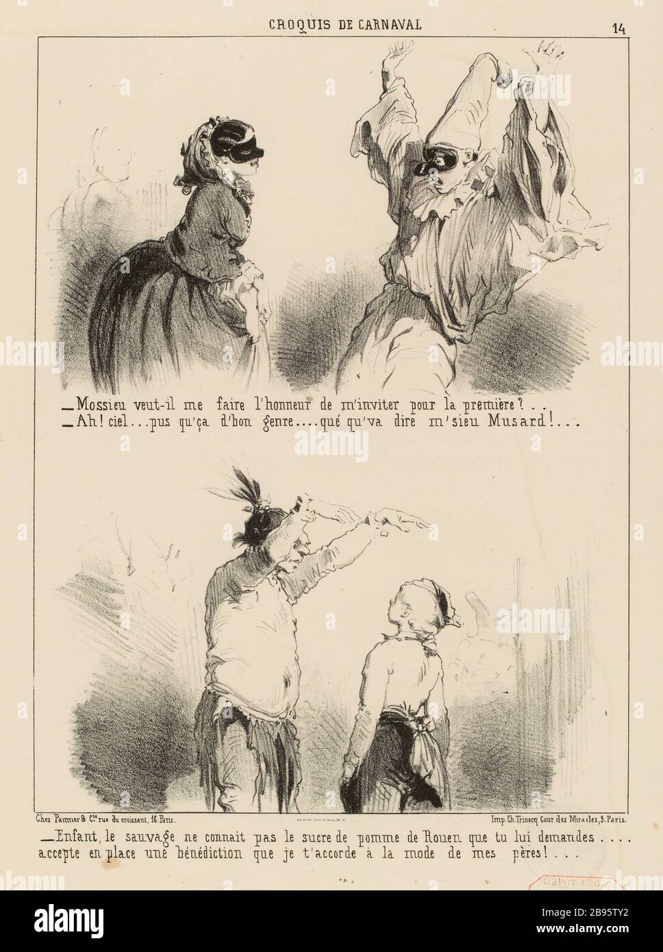 SKETCH CARNEVAL [Plate 14] (as registered (letter Stock Photo - Alamy