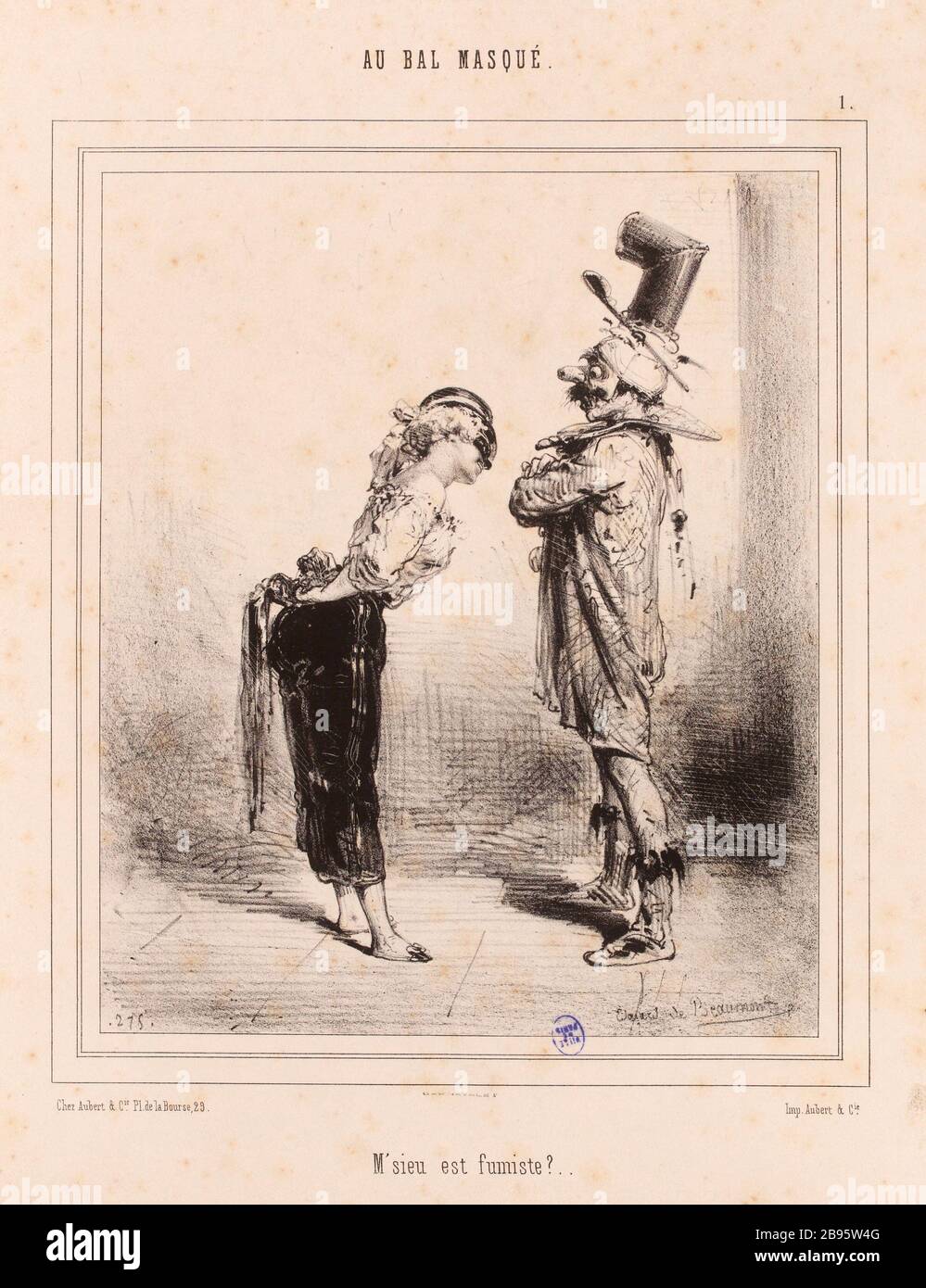 Masquerade ball 1800s hi-res stock photography and images - Alamy