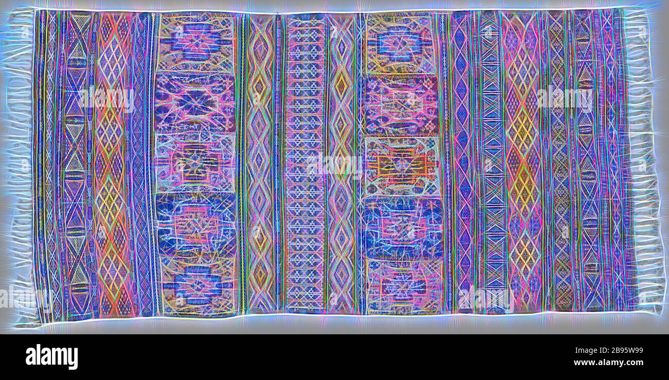 rug, hanbel, Berber peoples, 1895-1905, wool, 128 x 65 in., Textile and ...