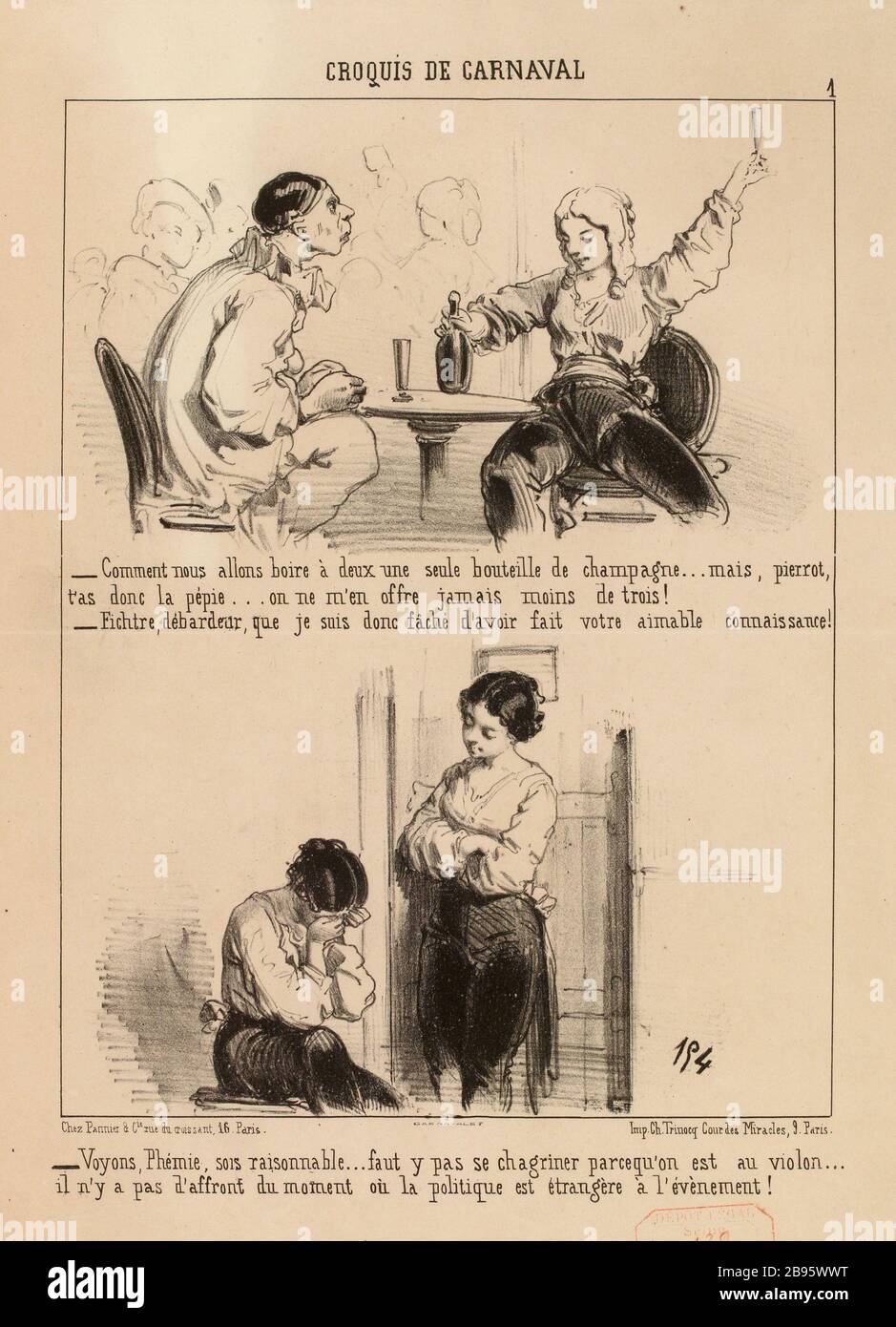 SKETCH CARNEVAL [Plate 1] (as registered (letter Stock Photo - Alamy