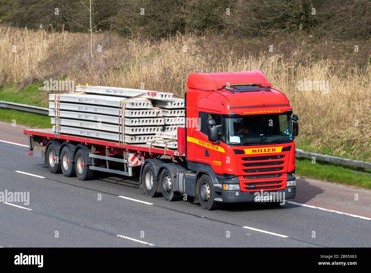 John Miller Limited Lockerbie HGV Haulage delivery trucks, lorry ...