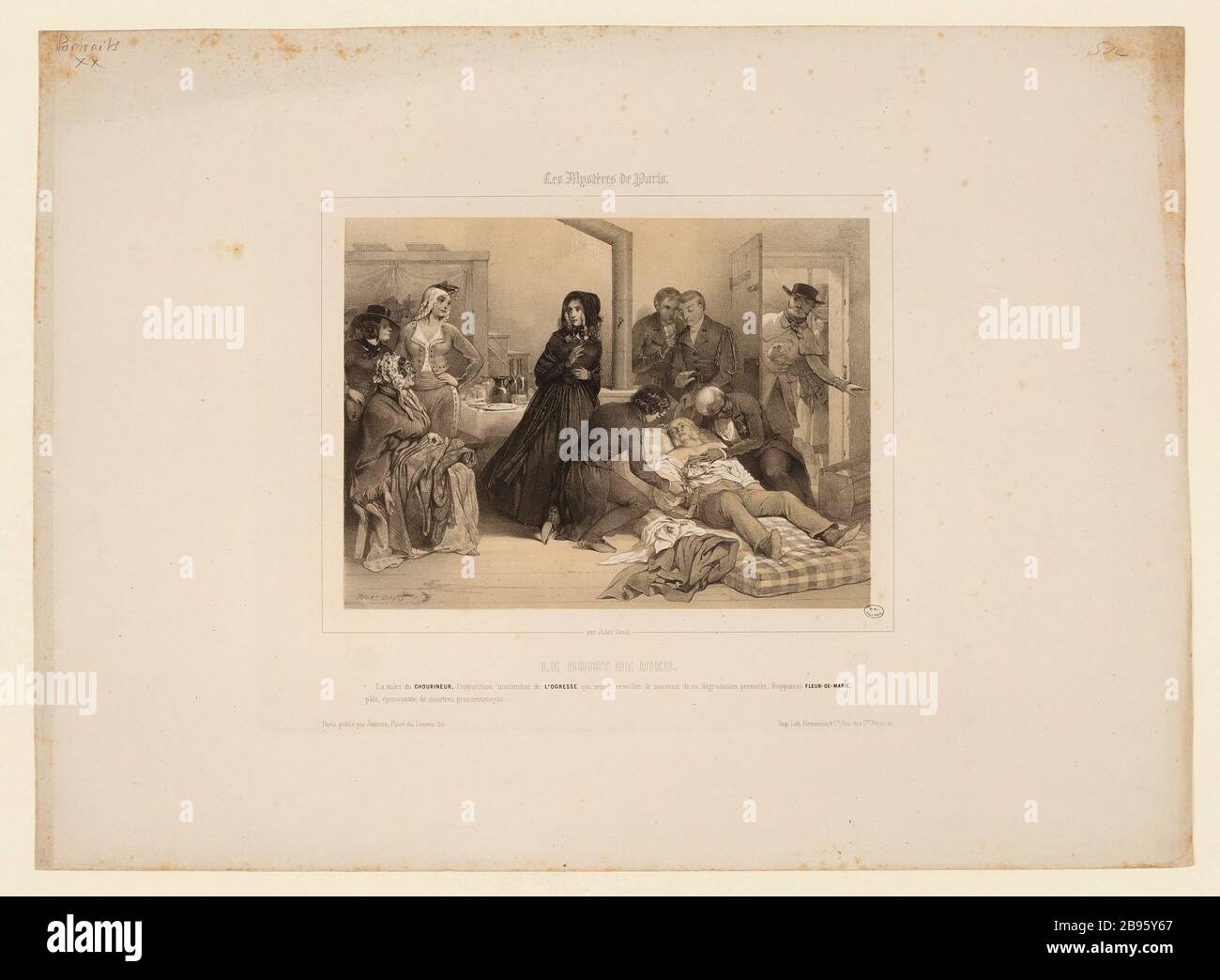 The Mysteries of Paris / The finger of God. / The Death of Chourineur ...