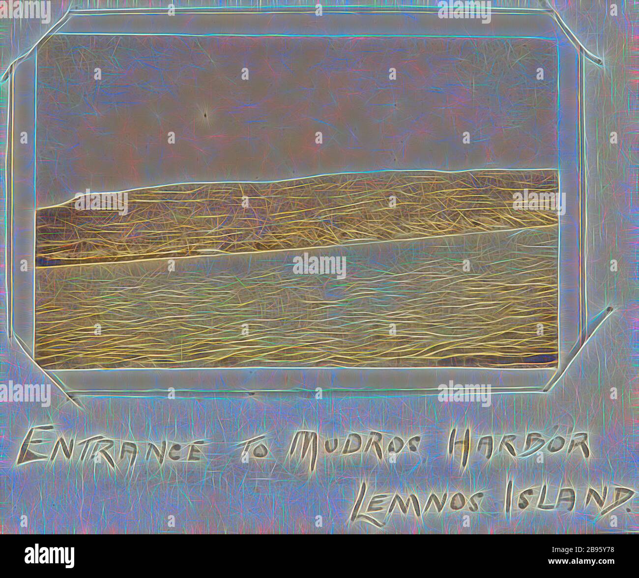 Photograph - 'Entrance to Mudros Harbor Lemnos Island', Greece, World ...