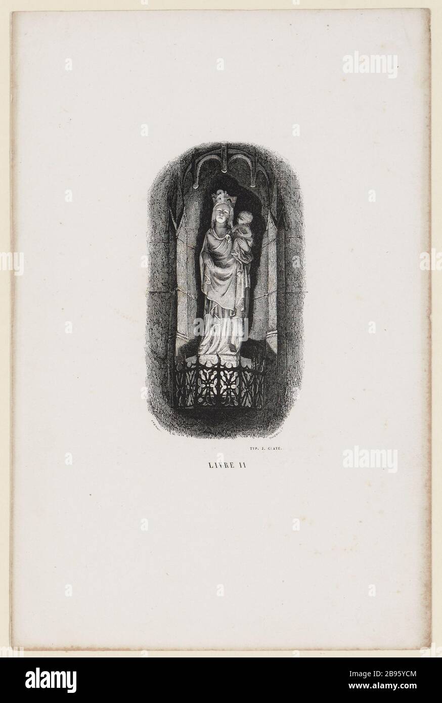 [Our Lady of Paris] frontispiece of Book II Stock Photo - Alamy