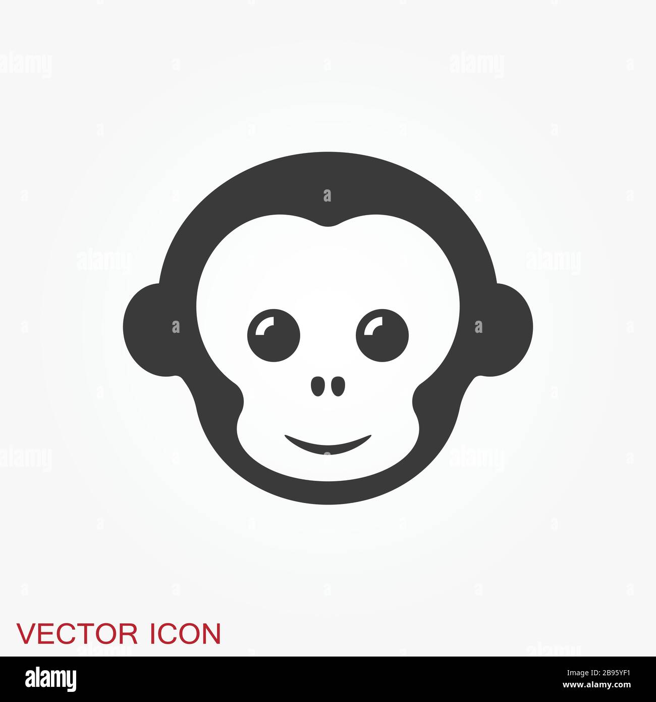 Cartoon party monkey smiling hi-res stock photography and images - Alamy