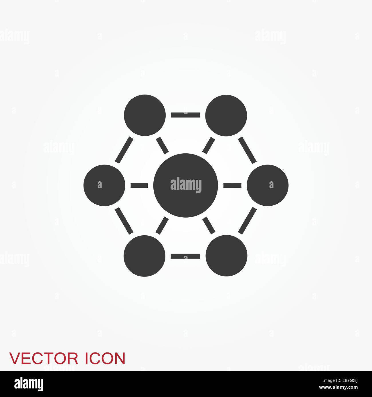 Network icon, computing and computer network symbol Stock Vector Image ...