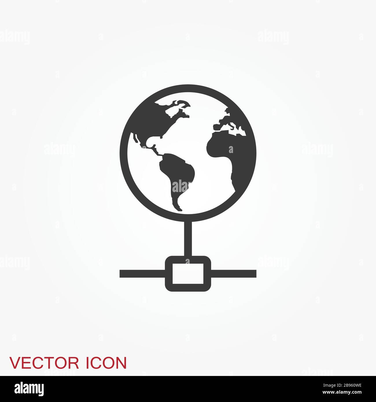 Network icon, computing and computer network symbol Stock Vector Image ...
