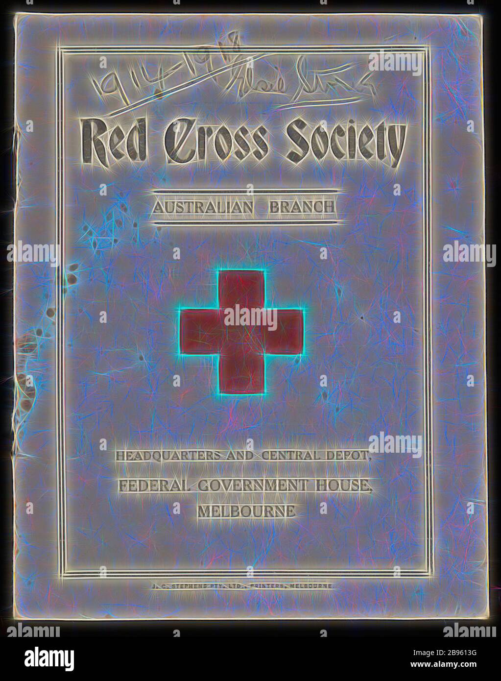 Booklet - Red Cross Society, Goods Needed for War Effort, Australian ...