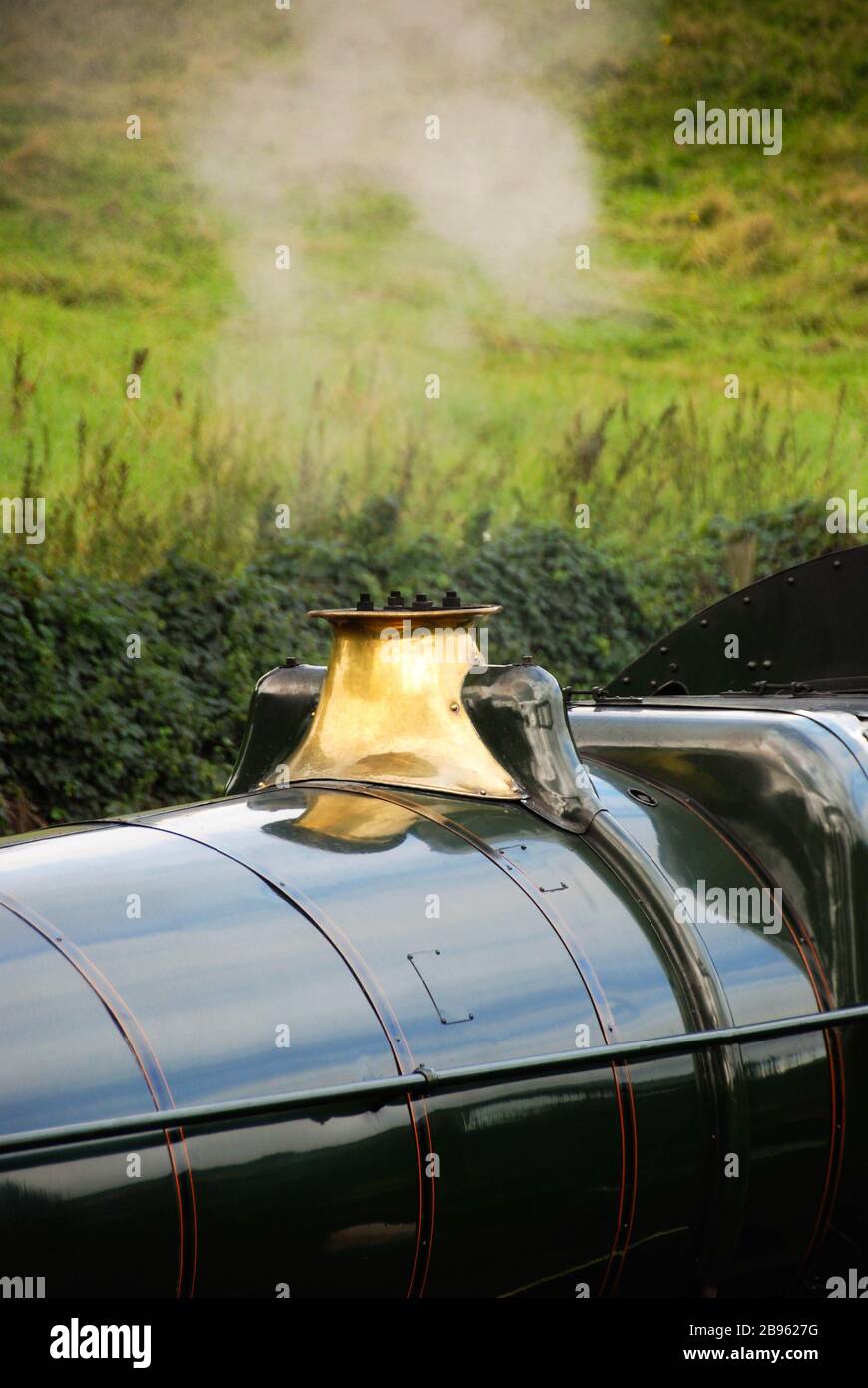 Steam funnel railway locomotive hi-res stock photography and images - Alamy