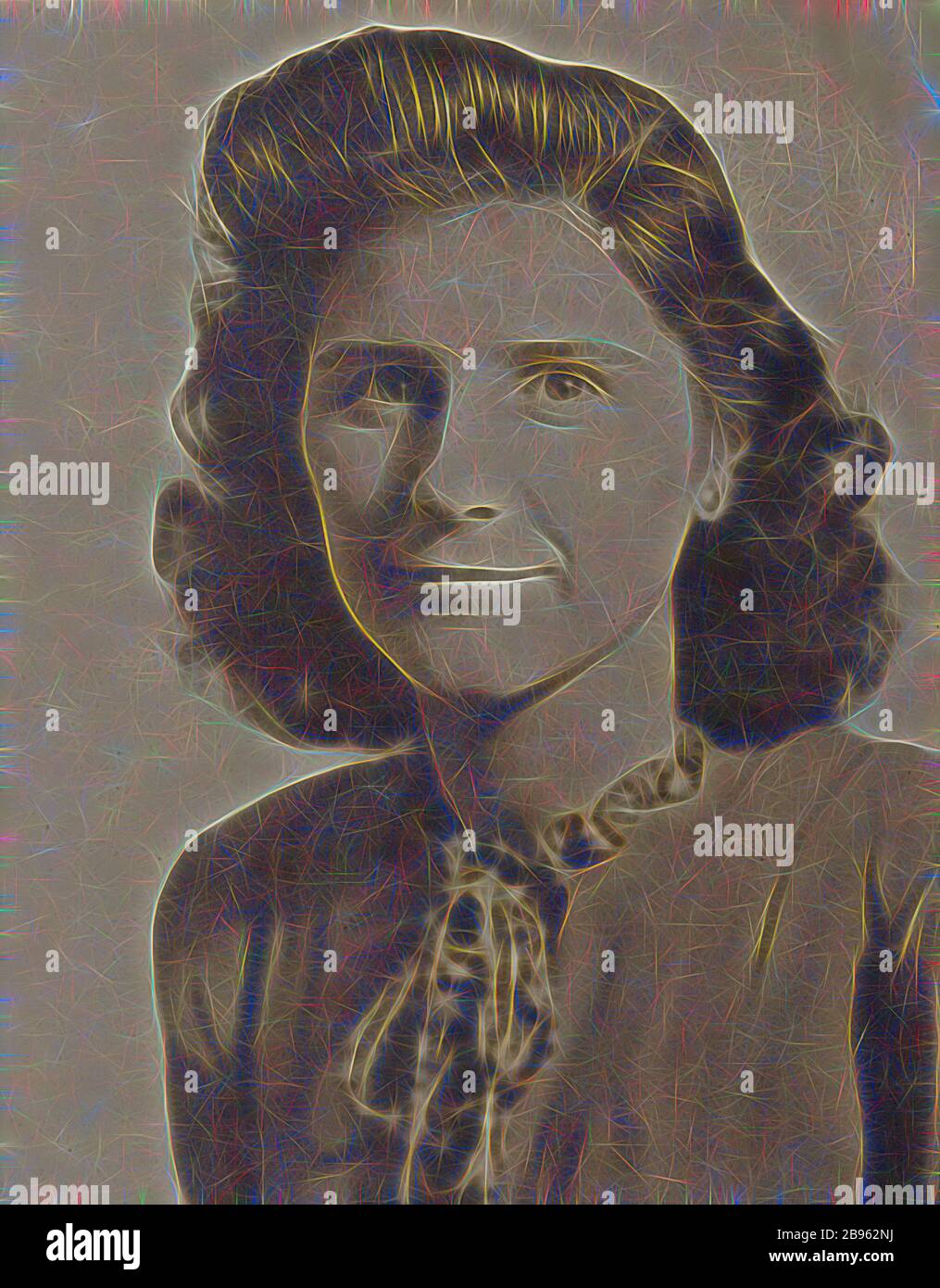 Photograph - Eileen Leech, England, circa 1944, Photographic portrait ...