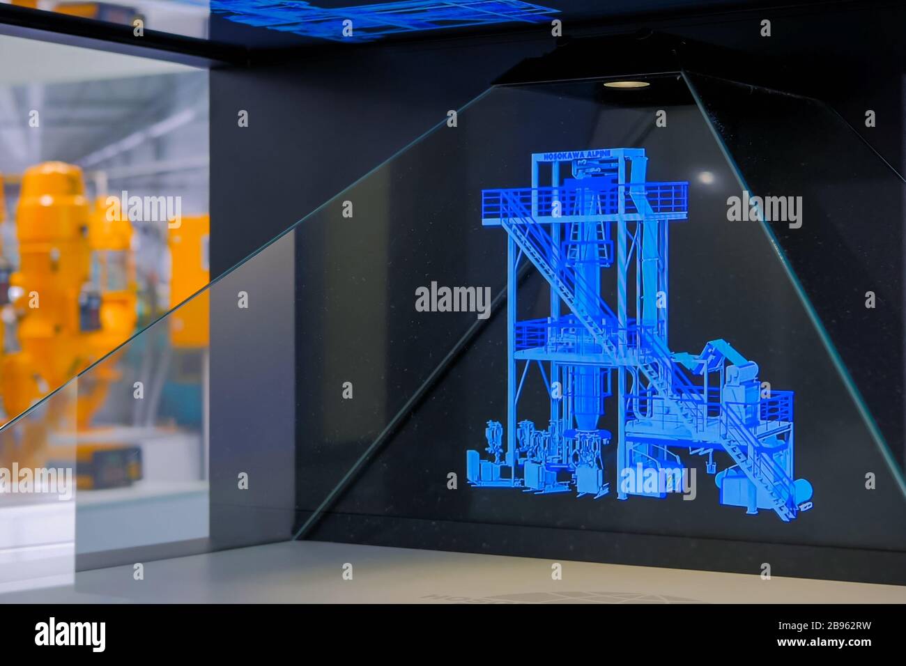 Holographic fan hi-res stock photography and images - Alamy