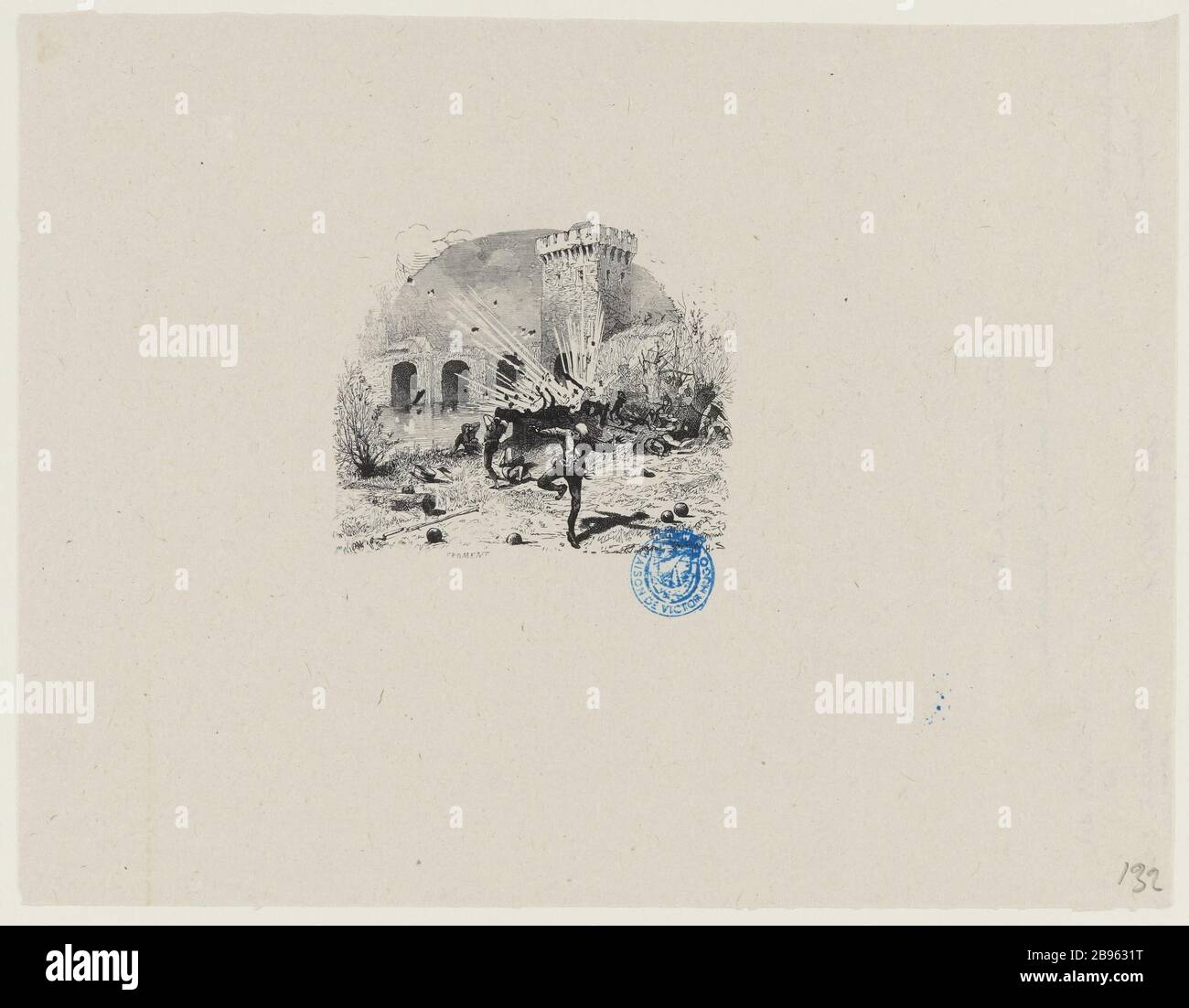 [Our Lady of Paris, Book II.] The bridge of Charenton Stock Photo - Alamy