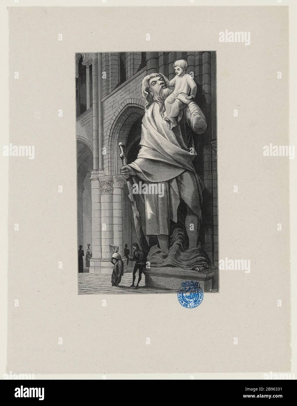 [Our Lady of Paris, the third book.] The Colossus of St. Christopher ...