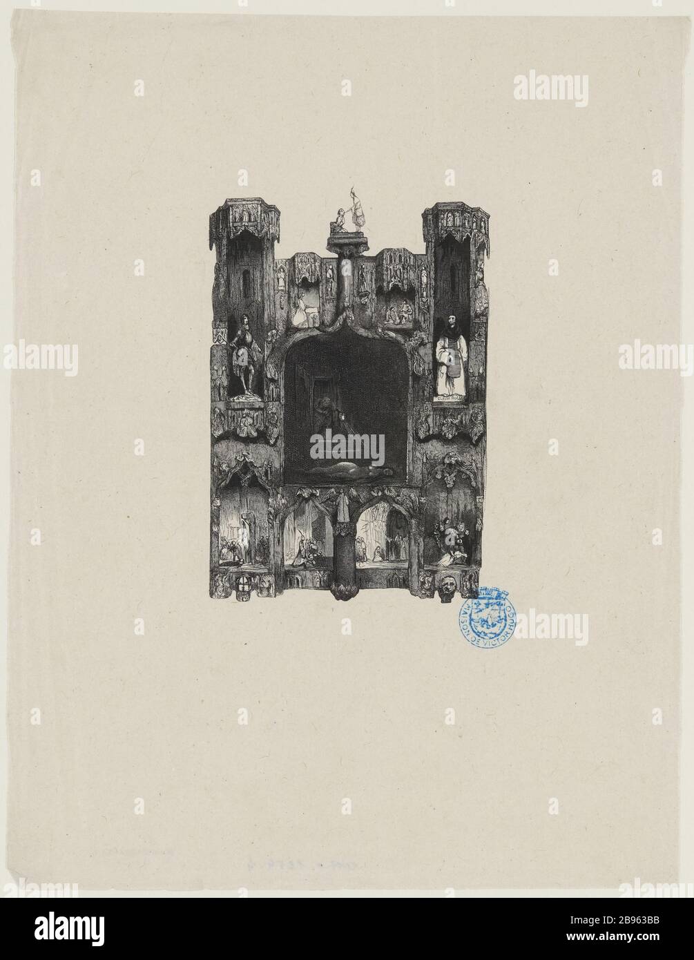 Paris notre dame relief hi-res stock photography and images - Alamy