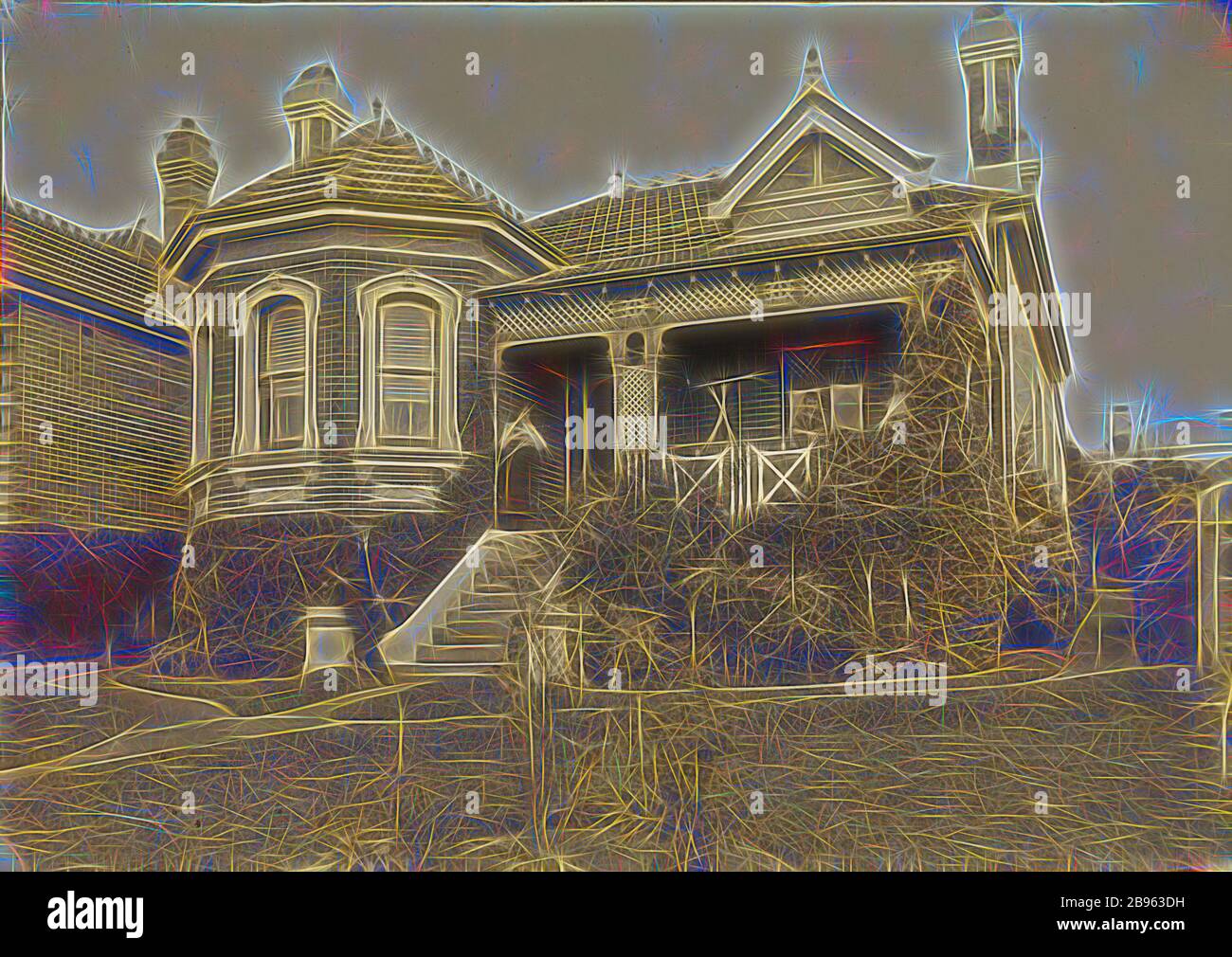 Digital Image - George Denton Hirst with Family & Telescope, Mosman ...