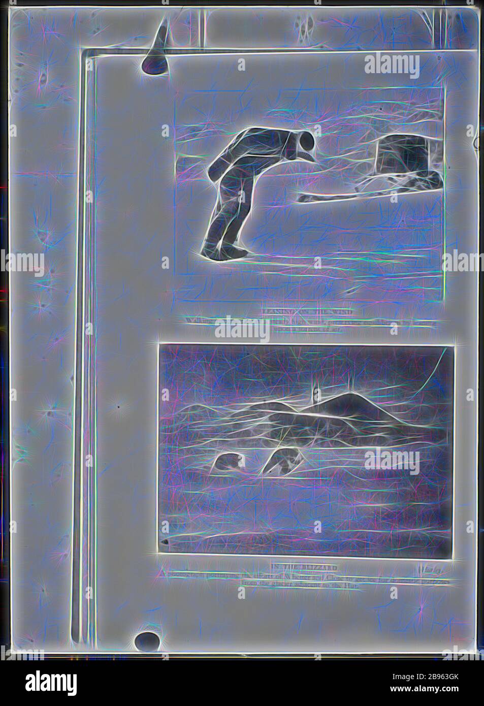 Glass Negative - Copy, 'Leaning on the Wind' & 'In the Blizzard ...