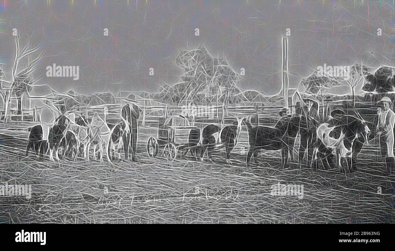 Negative - 'Goat Teams', Isisford, Queensland, circa 1915, Boys with ...