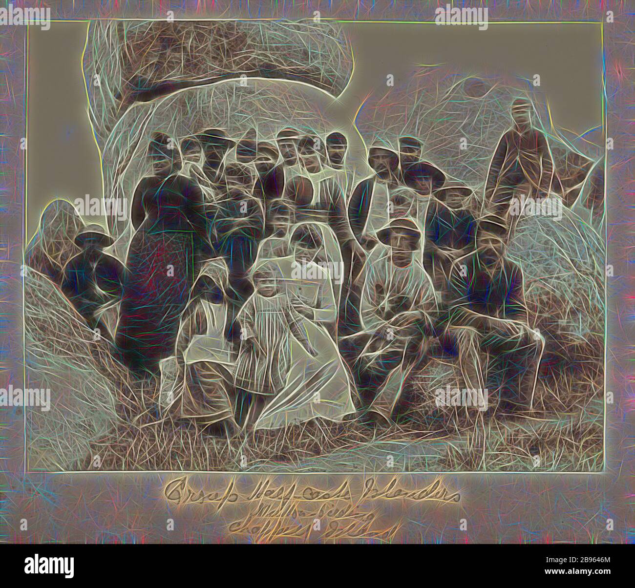 Indigenous islanders mutton birding hi-res stock photography and images ...