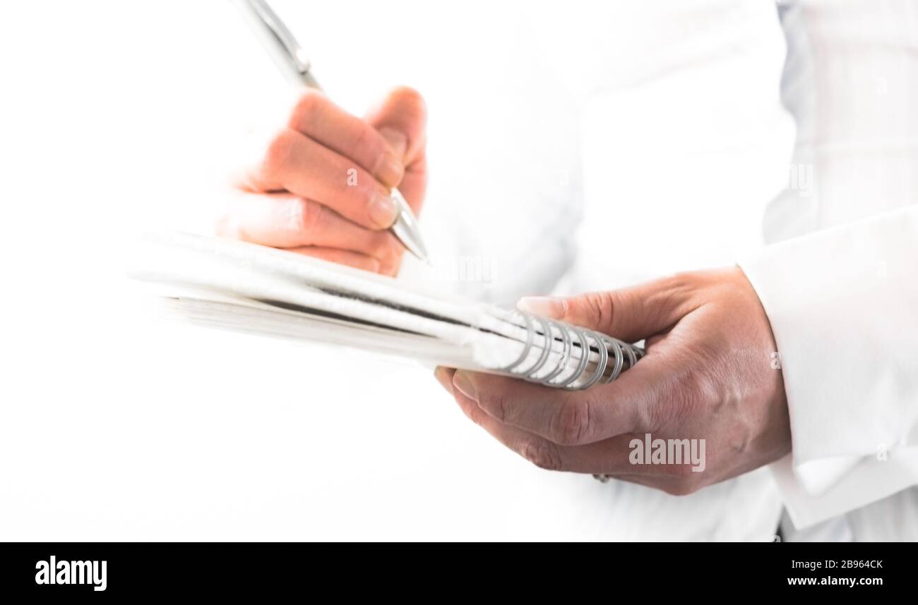 Pad writing hi-res stock photography and images - Alamy