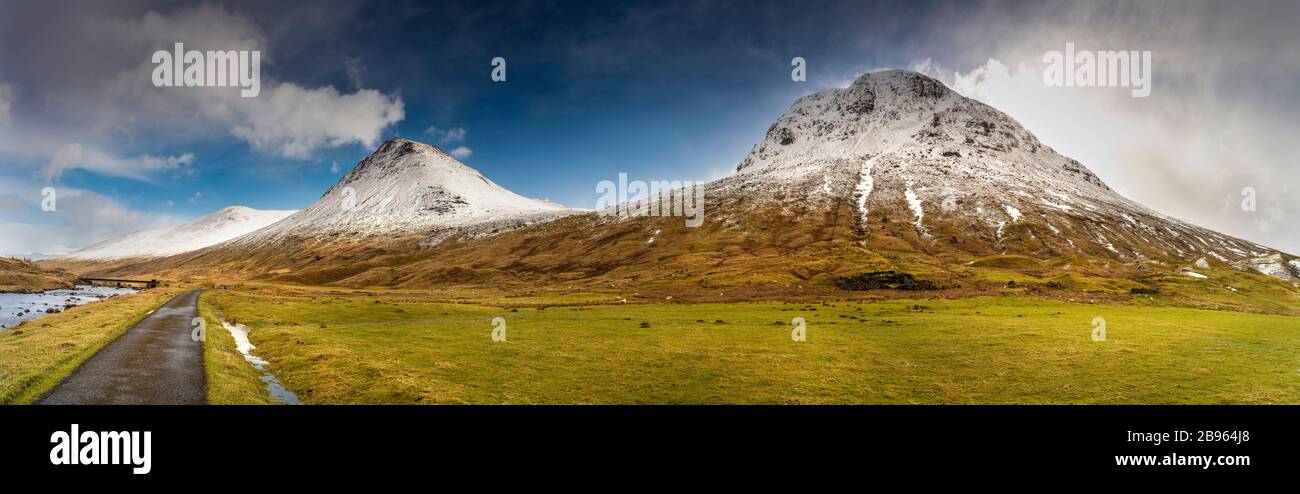 Scottish highlands panorama hi-res stock photography and images - Alamy
