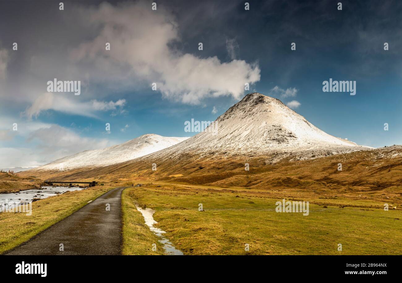Stunning panorama, view of Scottish landscape, Highlands, Scotland ...