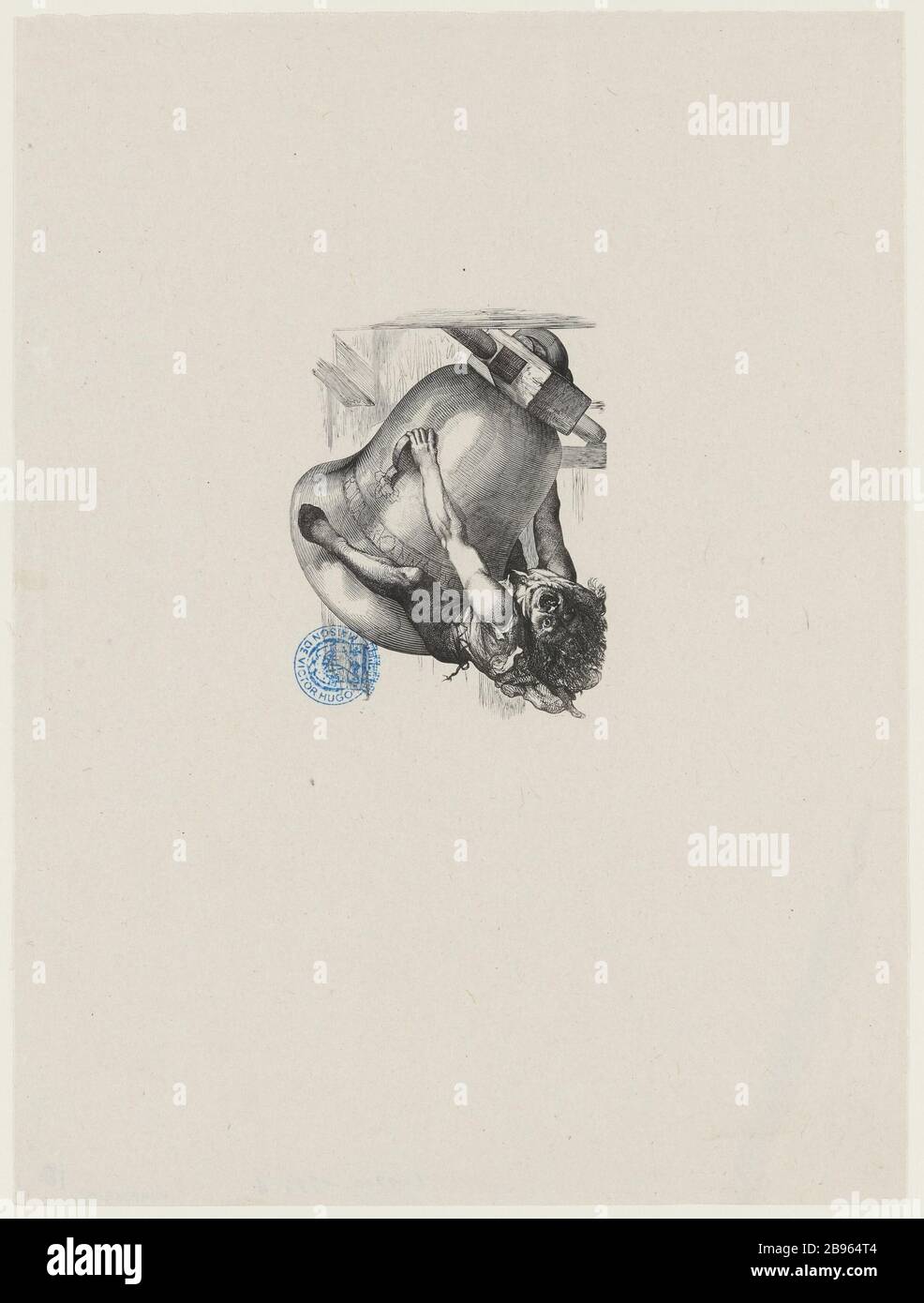 [Our Lady of Paris, the third book] The bell ringer Stock Photo - Alamy