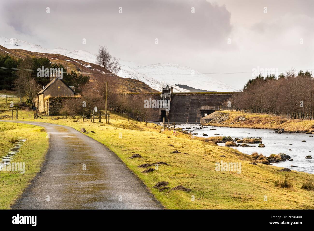 Stunning panorama, view of Scottish landscape, Highlands, Scotland ...