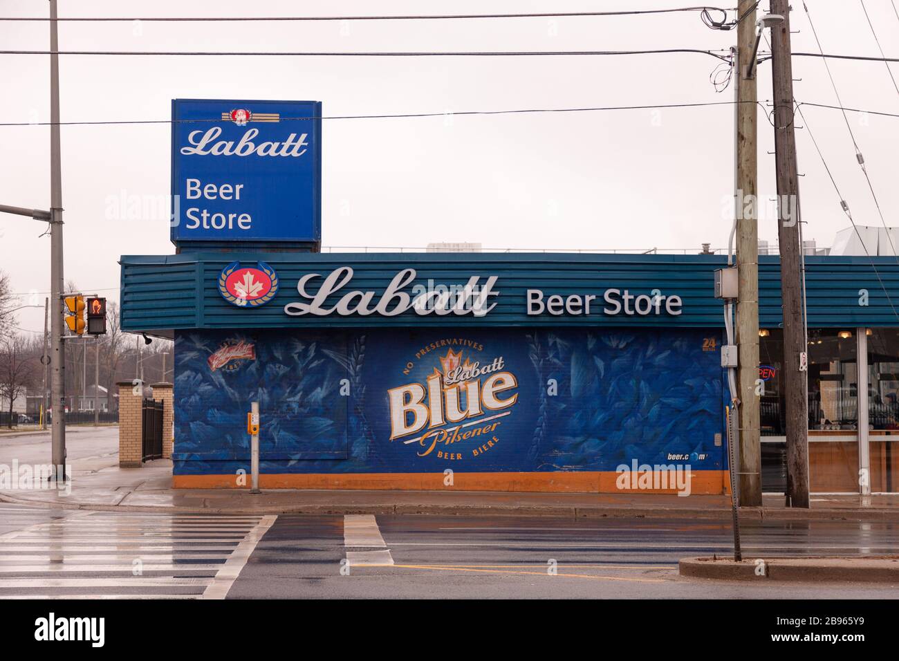 Labatt Brewery in London, Canada recently announced it was shifting ...