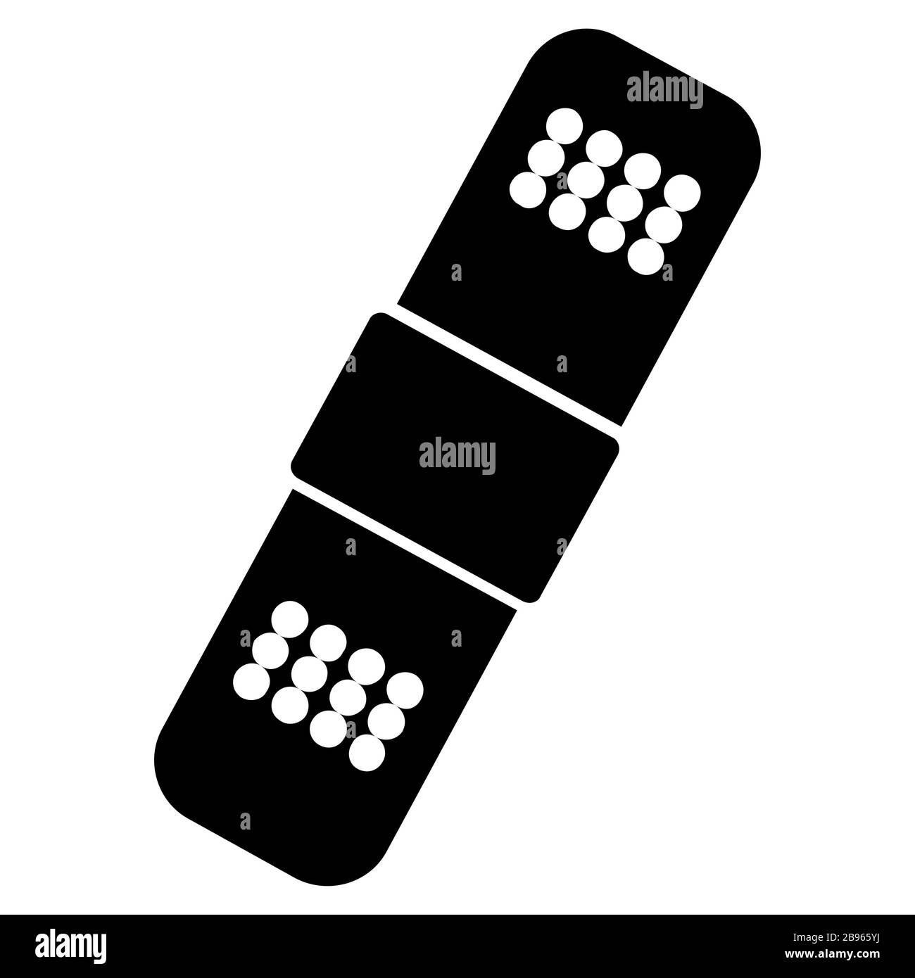 Patch on injury white Black and White Stock Photos & Images - Alamy