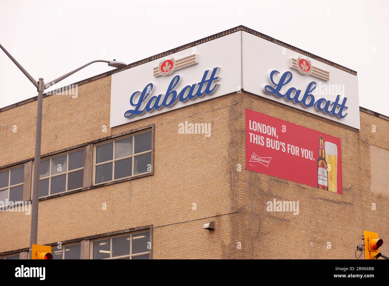 Labatt Brewery in London, Canada recently announced it was shifting ...
