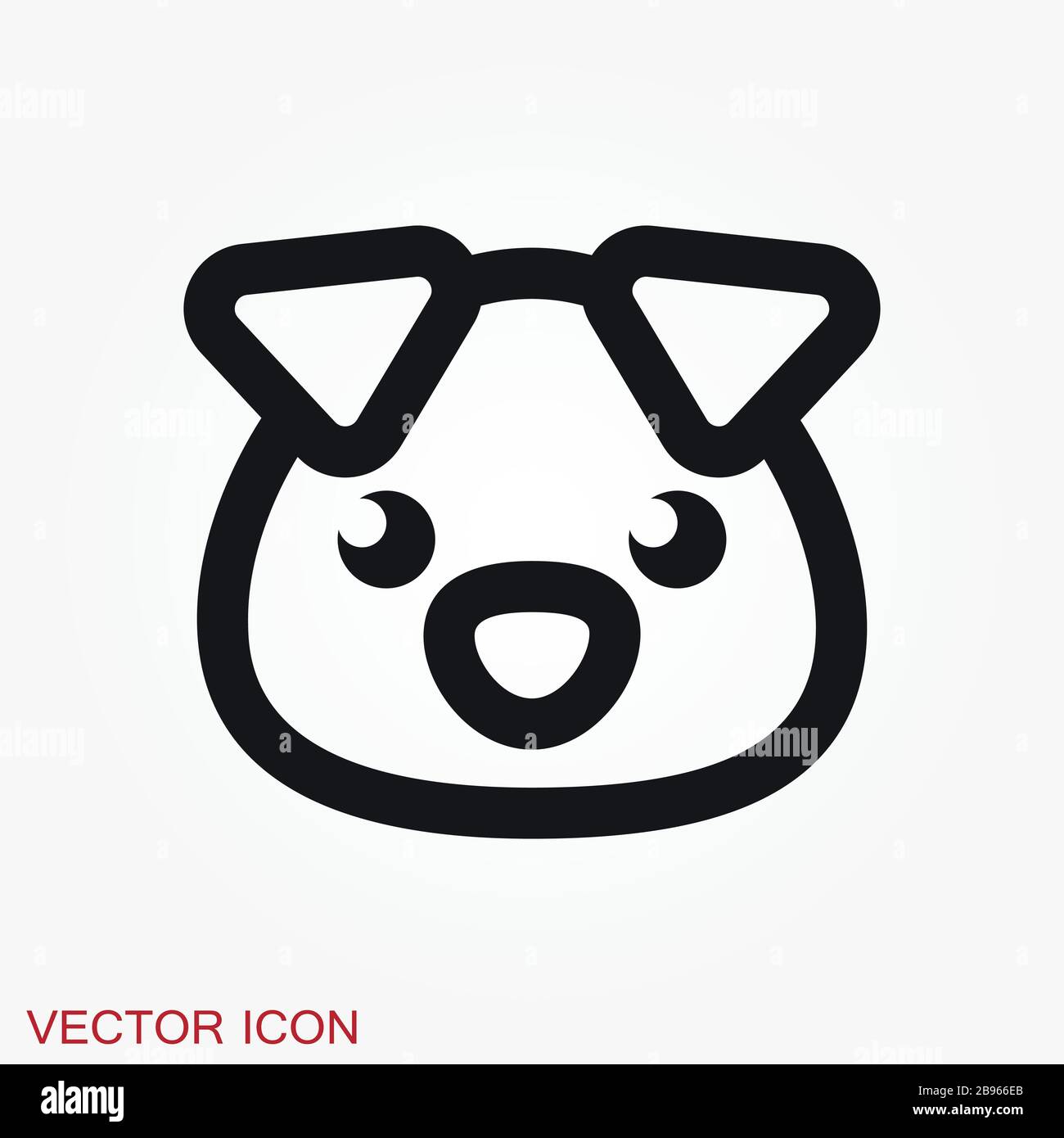 Farm line style icon Stock Vector Images - Alamy