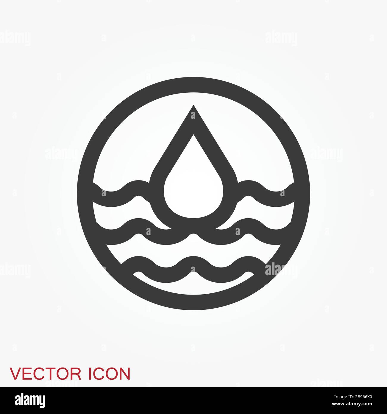 Pond icon illustration isolated vector sign symbol Stock Vector Image ...