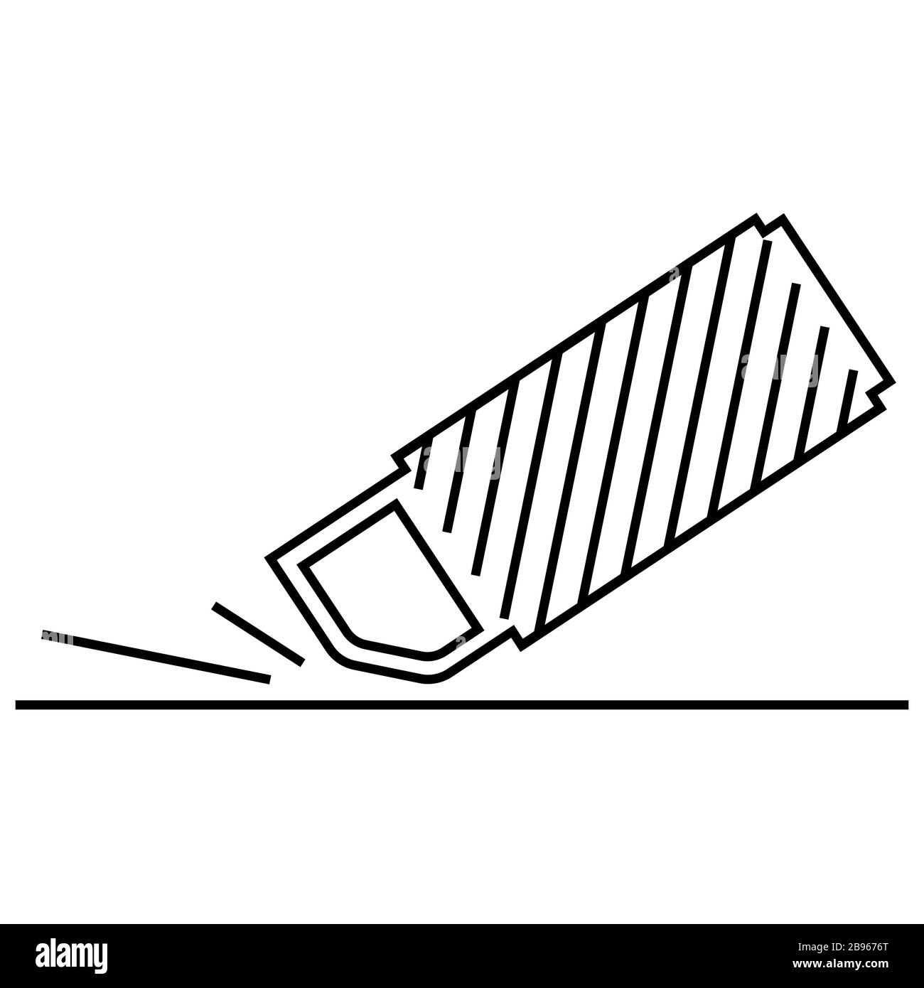 Erasing tool Black and White Stock Photos & Images - Alamy