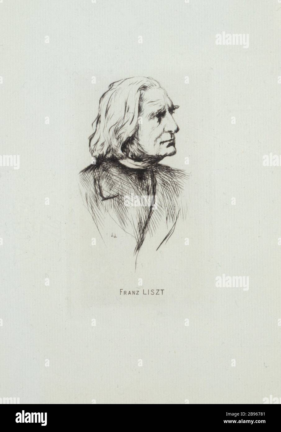 Portrait of franz liszt hi-res stock photography and images - Alamy